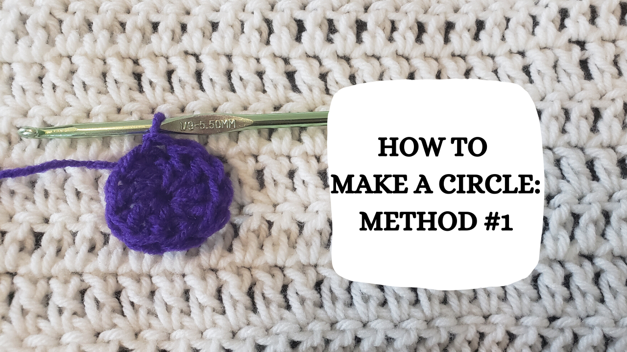 Crochet Video Tutorial - How To Make A Circle: Method #1! – crochetmelovely