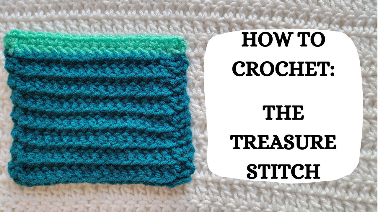 Photo Tutorial – How To Crochet: The Treasure Stitch! – crochetmelovely