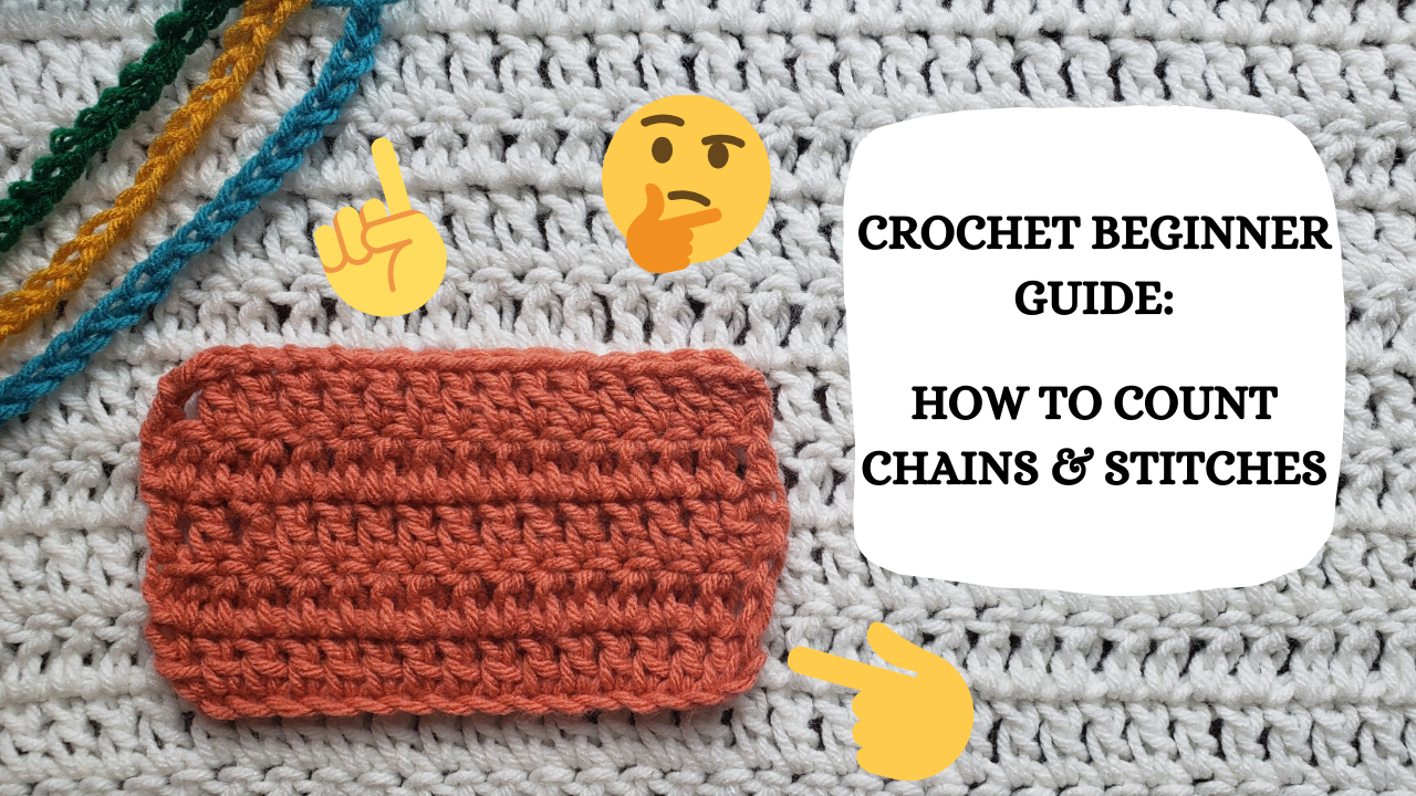 Photo Tutorial: Crochet Beginner Guide - How To Count Chains & Stitche – crochetmelovely