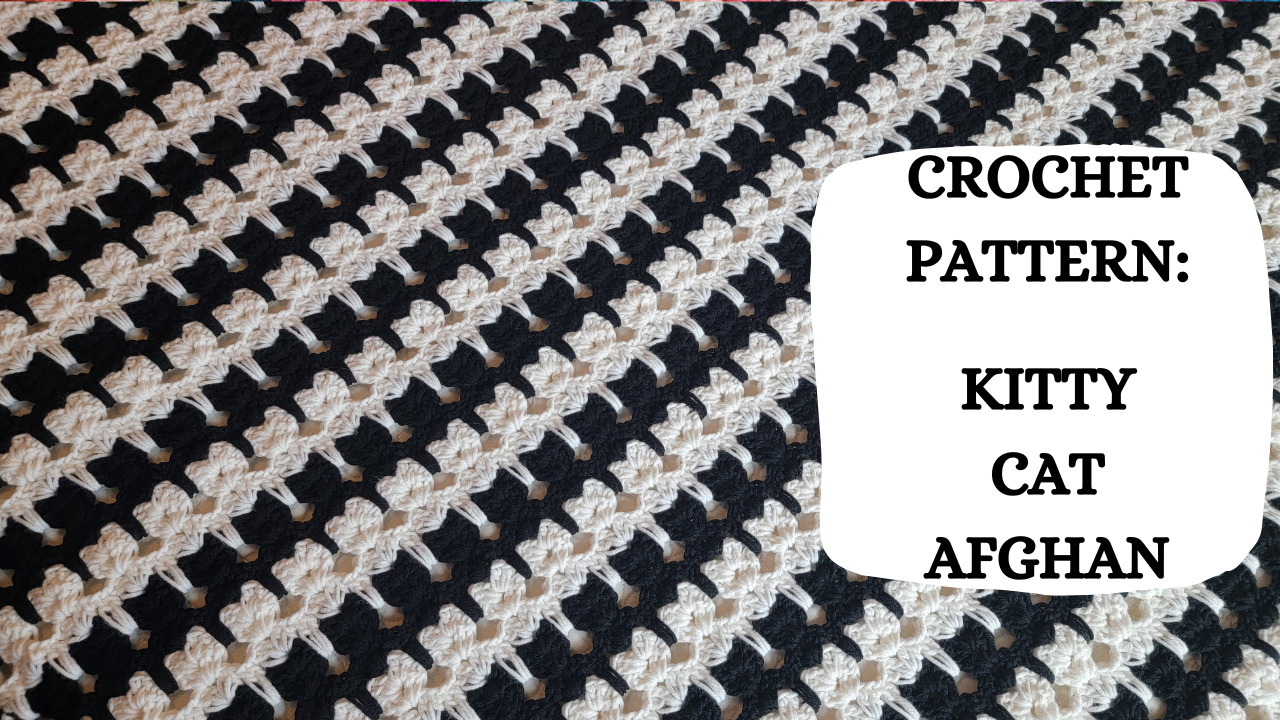 Crochet Video Tutorial - Crochet Pattern: Kitty Cat Afghan ...
