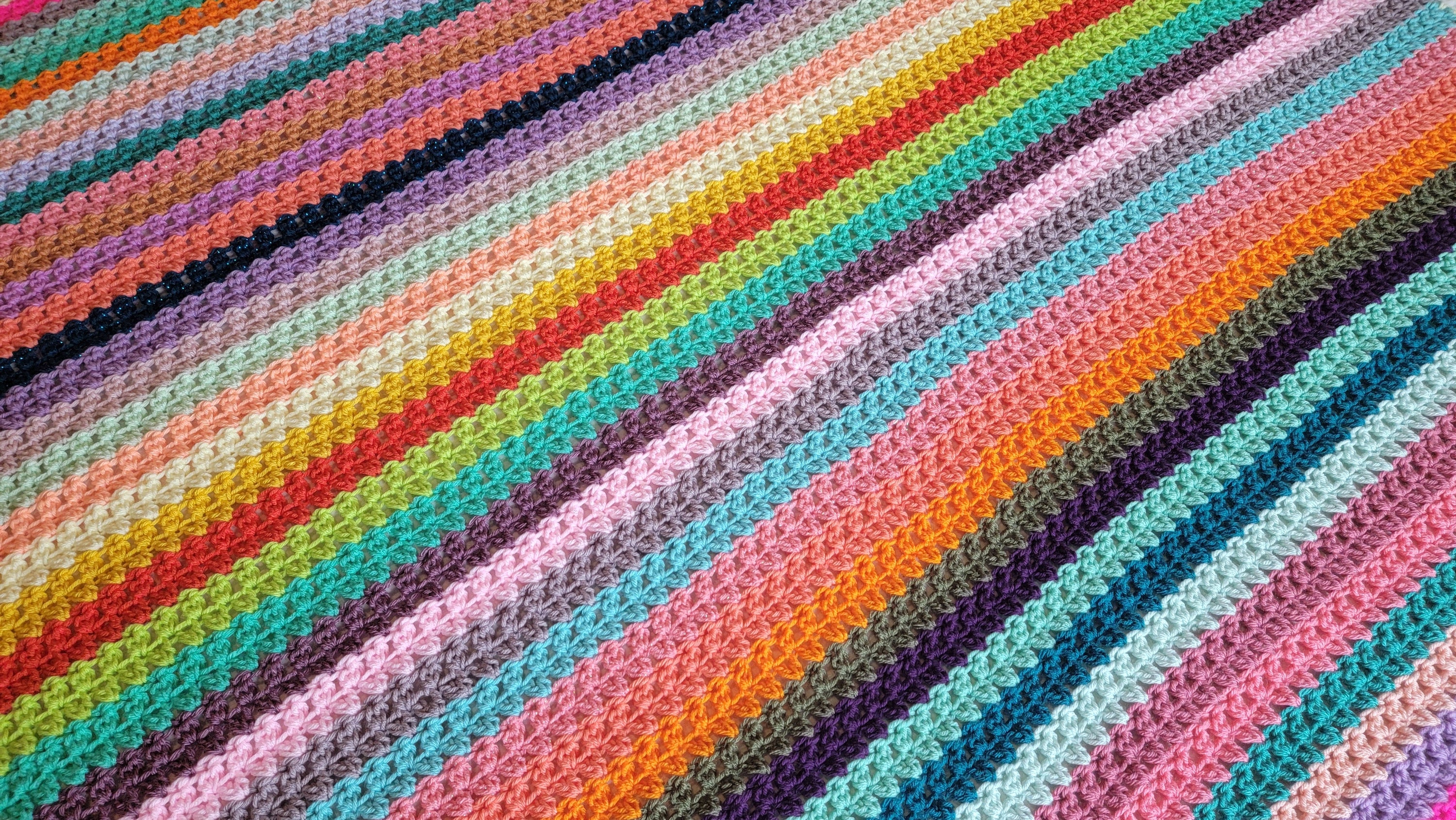 Free Crochet Pattern: Halo Blaze Afghan! – crochetmelovely