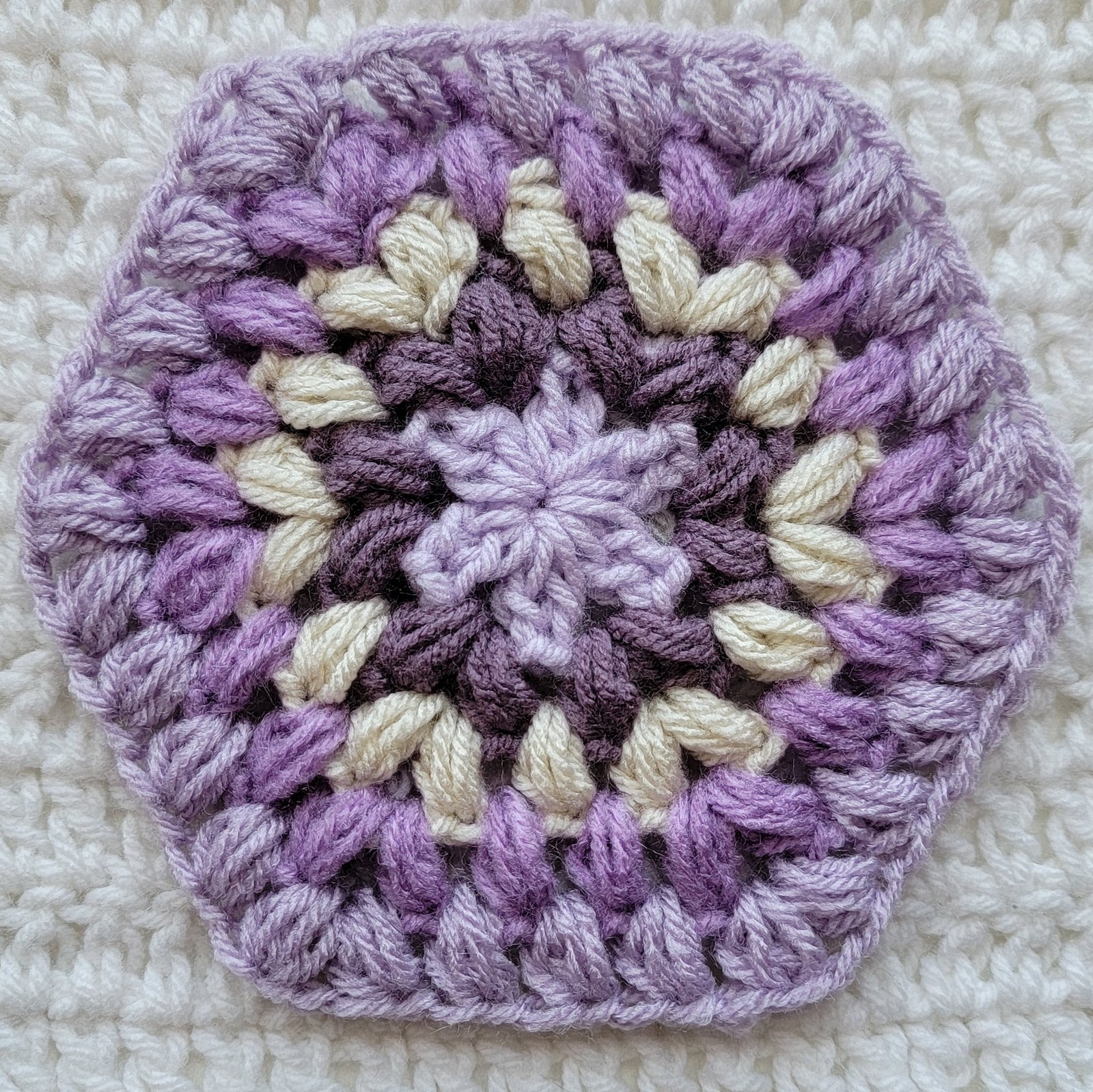 Hexagon Motif Crochet Pattern
