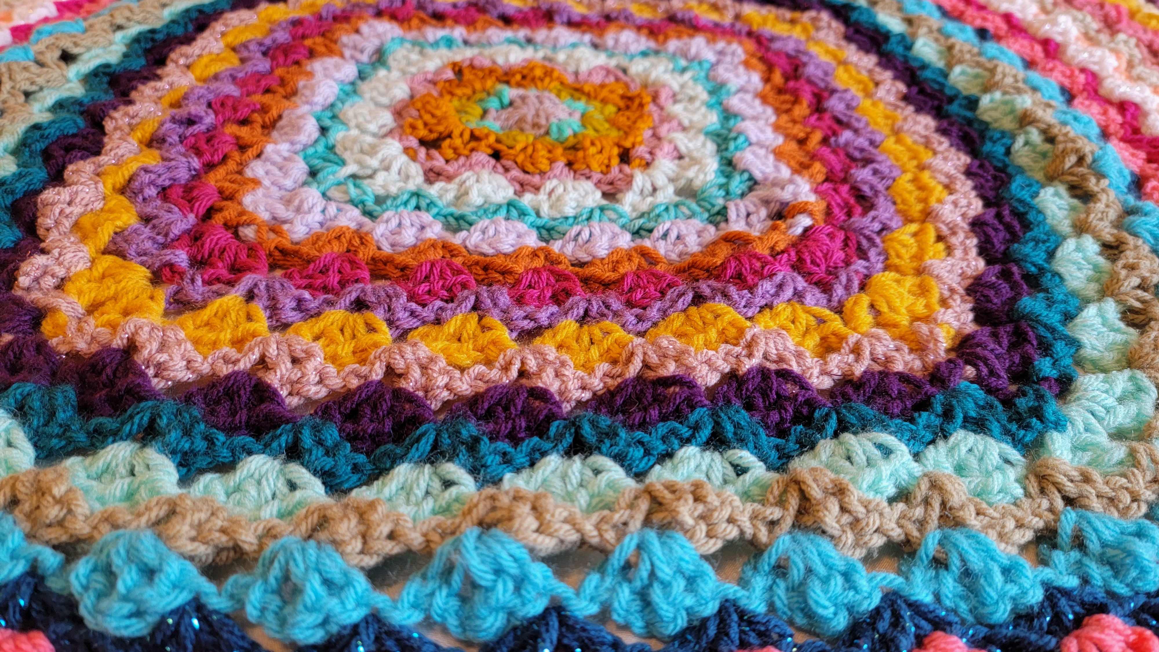 Crochet Pattern: Tea Garden Throw – crochetmelovely