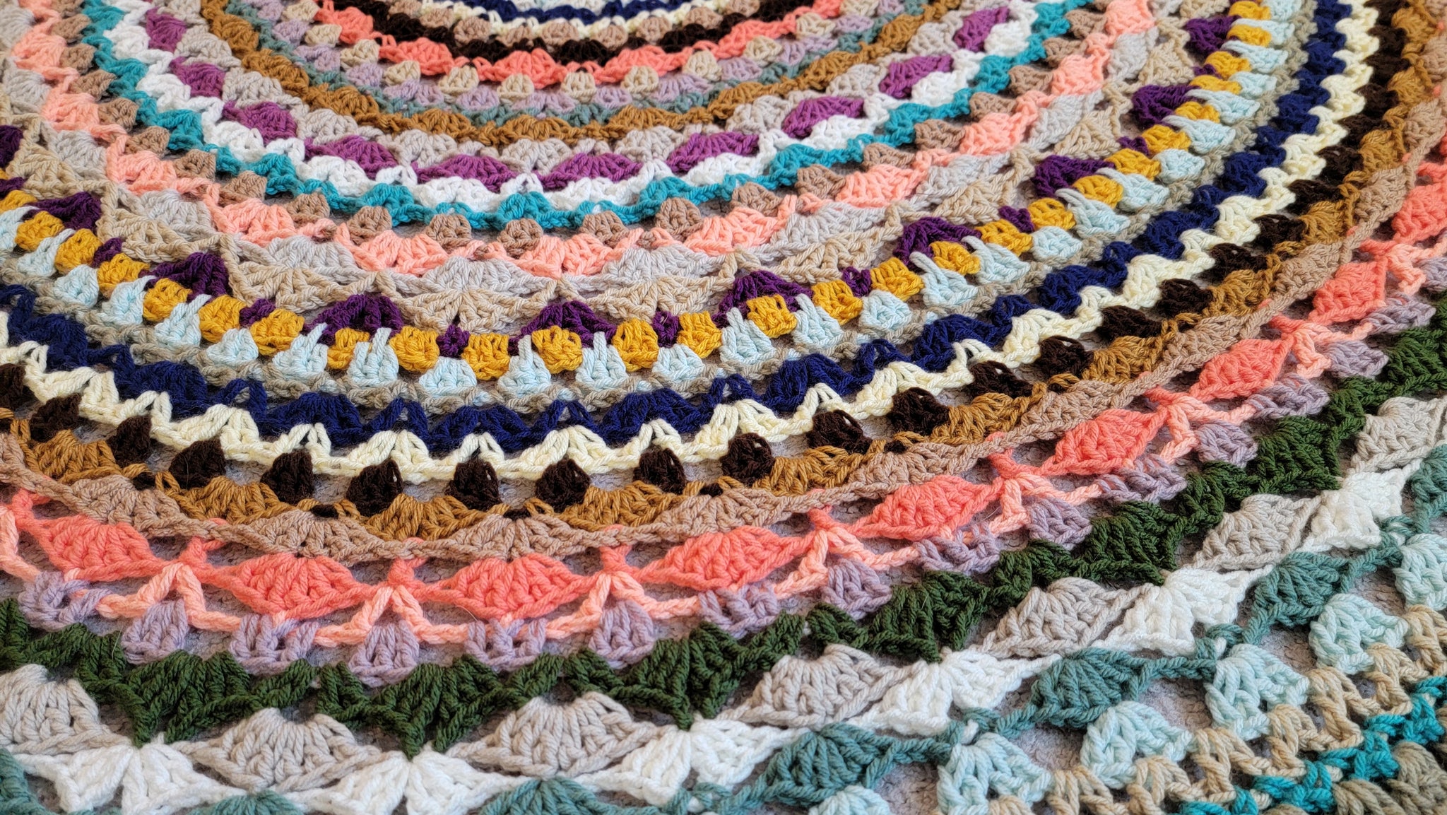 Crochet Pattern: Circle Of Hope Afghan – crochetmelovely